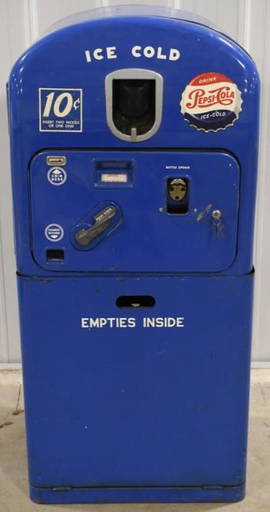 Vintage Pepsi Cola Model 27 Vending Machine