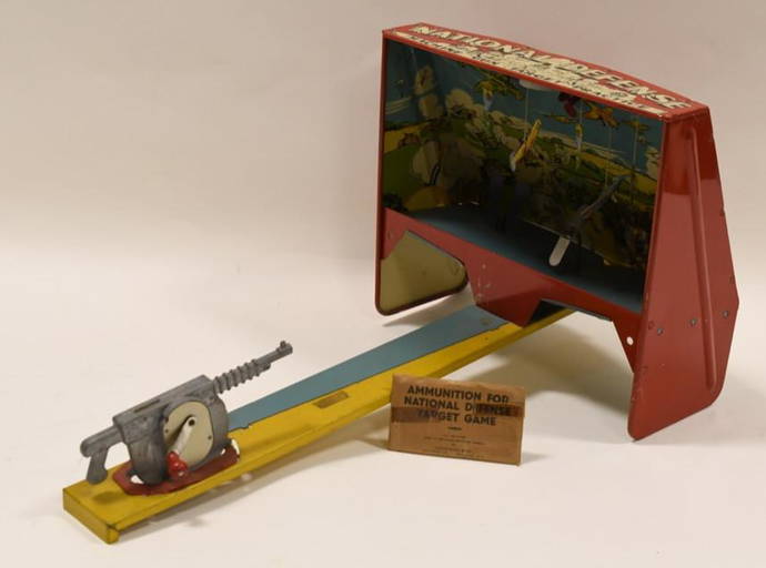 Marx National Defense Machine Gun Target Practice