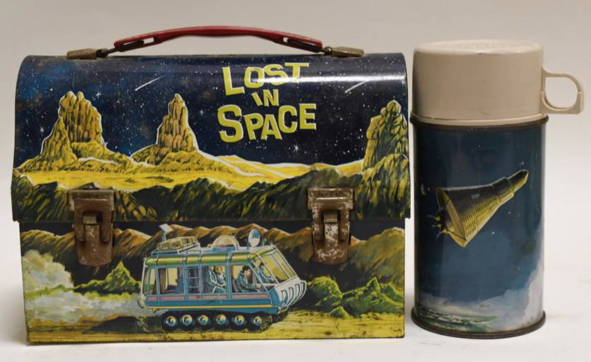 1967 Thermos Lost In Space Metal Lunch Box