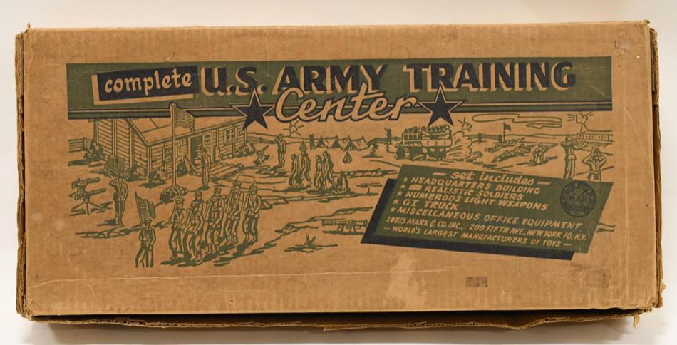 Marx U.s. Army Training Center Playset No. 4123