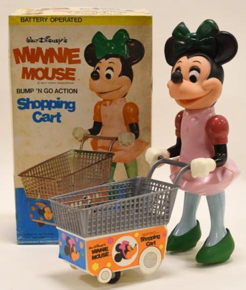 Battery Op. Walt Disney Minnie Mouse Bump 'N Go - Oct 16, 2020 | Kraft ...