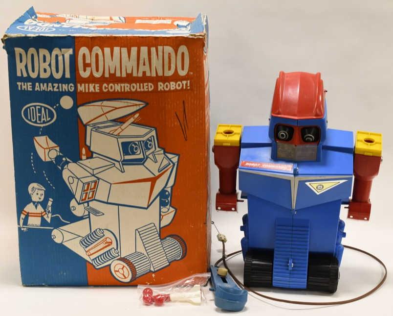 Ideal Robot Commando Toy Robot with Box - Oct 16, 2020 | Kraft Auction ...