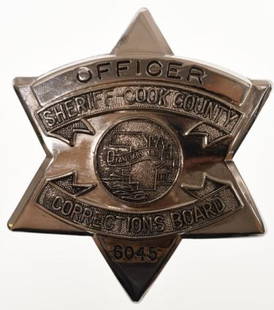 Cook County Sheriff's Police Retired Officer Badge