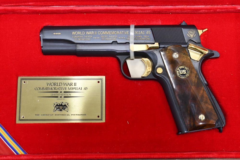 Auto Ordnance 1911a1 Wwii 45 Acp Semi Auto Pistol