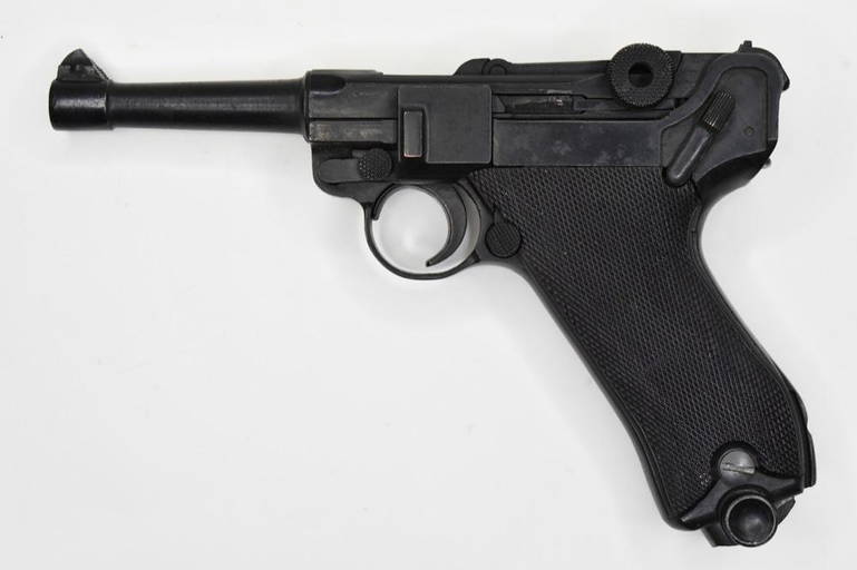 Vintage Wwii German Luger Replica Pistol