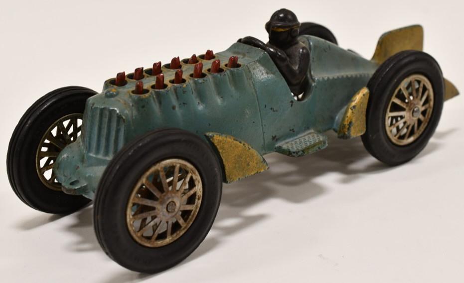 Early Cast Iron Hubley Golden Arrow Racer - Jan 29, 2021 | Kraft ...