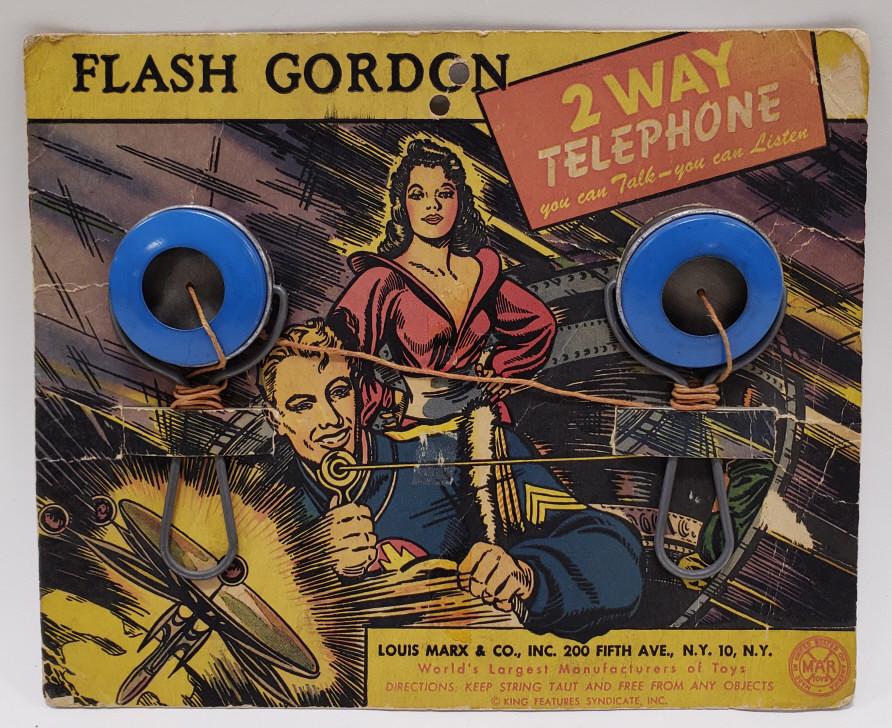 Louis Marx Flash Gordon 2 Way Telephone