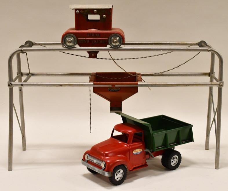 Tonka Aerial Sand Loader With Dump Truck
