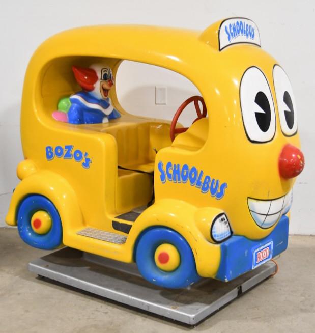 Coin Operated Bozo's School Bus Kiddie Ride