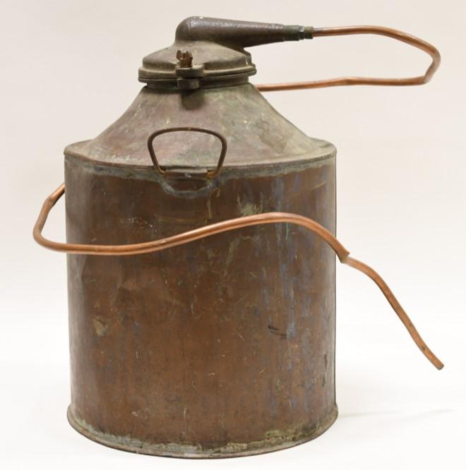 Antique Copper Moonshine Still