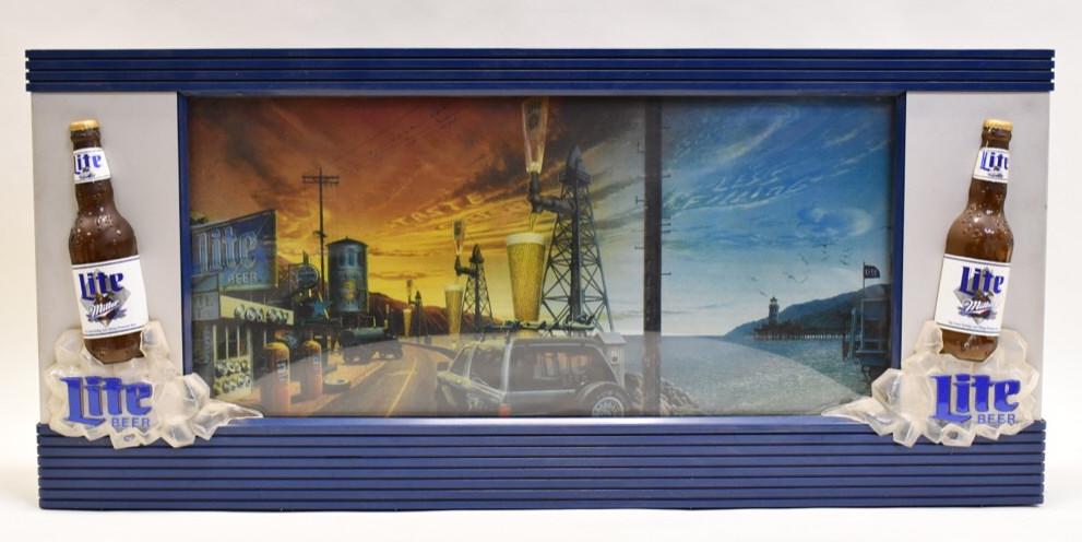 1996 Miller Lite Coast To Coast Motion Sign