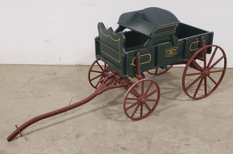 Custom John Deere Buckboard Seat Goat Wagon