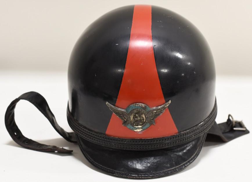 Early Motorcycle / Midget Racing Crash Helmet