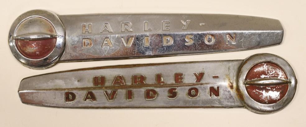 1947 50 Hd Knucklehead Panhead Tank Emblems Badges