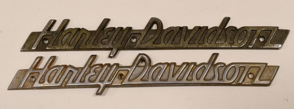 1951-54 Harley-Davidson Panhead Tank Emblems - Jan 30, 2021 | Kraft ...