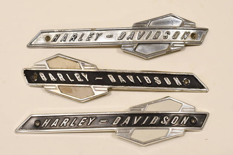 1963-65 Harley-Davidson Panhead Tank Emblems - Jan 30, 2021 | Kraft ...