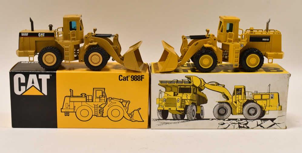 1/50 Nzg Cat 988f & 988b Wheel Loaders