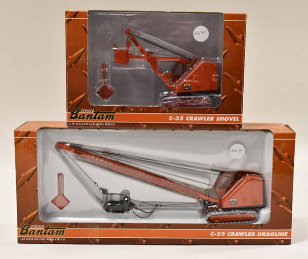 1/50 Speccast Bantam C35 Crawler Dragline & Shovel