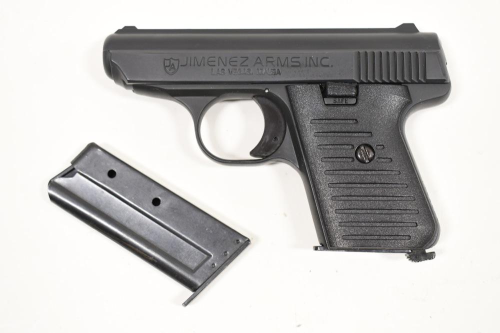 Jimenez Arms J.A. 22 .22 LR Semi-Auto Pistol - Apr 17, 2021 | Kraft Auction Service in IN