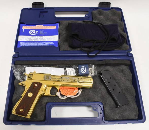 Colt "champions Of Liberty" 45 Auto Tribute Pistol