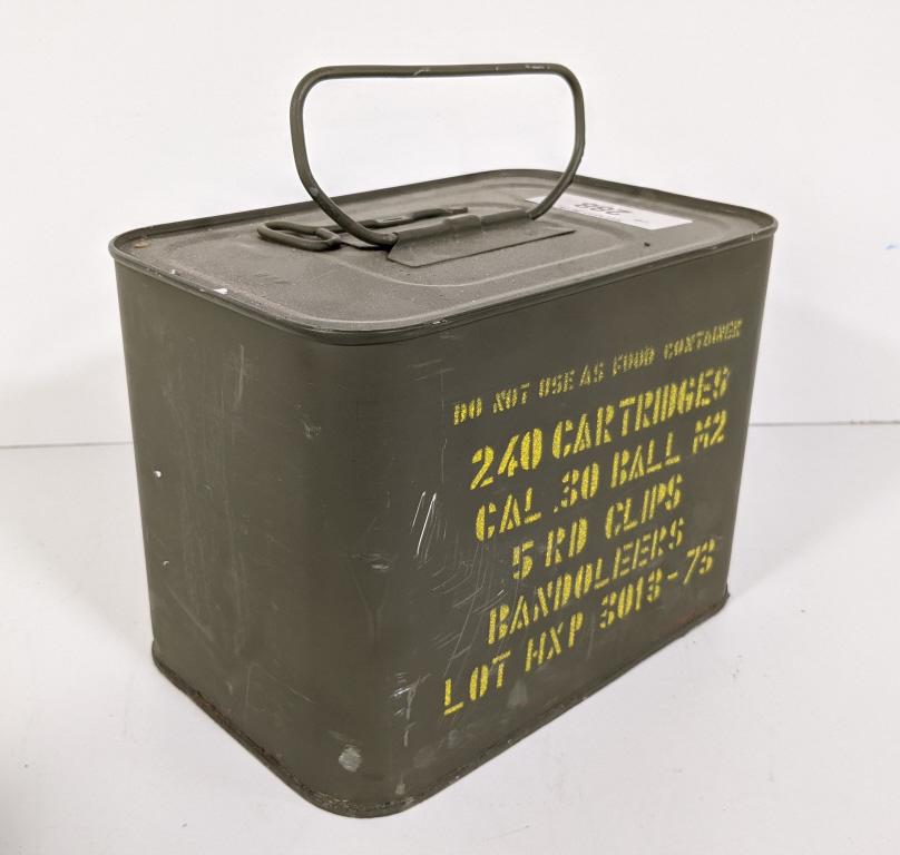 240 Rounds Spam Can .30 06 Ball M2 Ammunition