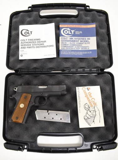 Colt MK IV Series 80 .45 Auto Officer's ACP Pistol - Apr 17, 2021 ...