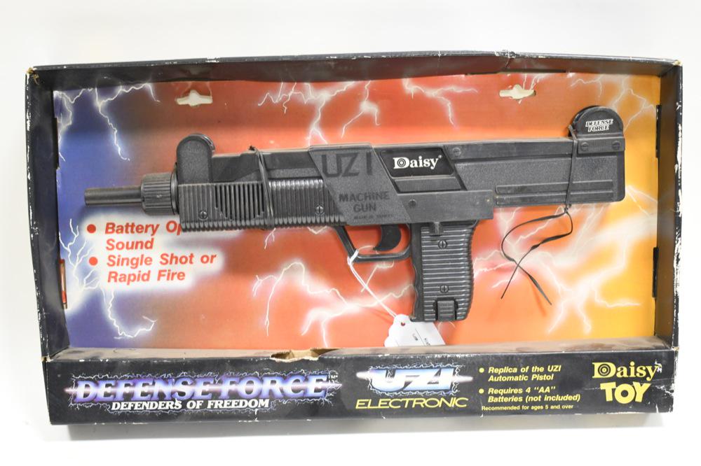 Daisy Defense Force UZI Electronic Toy Gun MIB - Apr 17, 2021 | Kraft ...