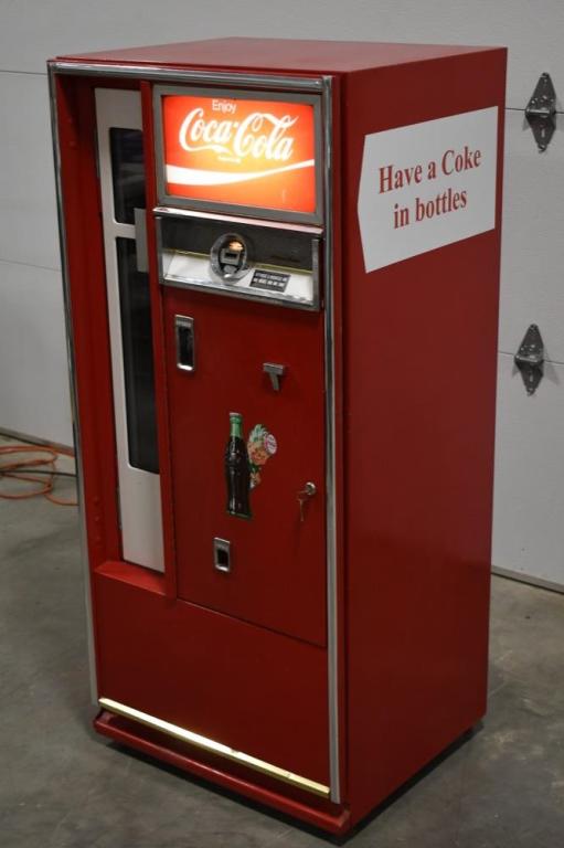 1960s Coca-Cola Cavalier Vending Machine #CS-64E - May 23, 2021 | Kraft ...