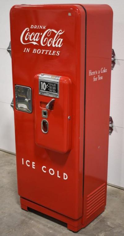 Vtg Coca Cola 10¢ Cavalier Bottle Vending Machine