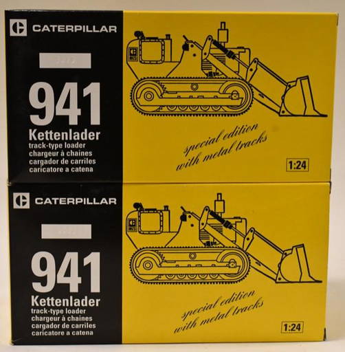 (2) 1/24 NZG Caterpillar 941 Track-Type Loader (#0600) on Oct 15, 2021 ...