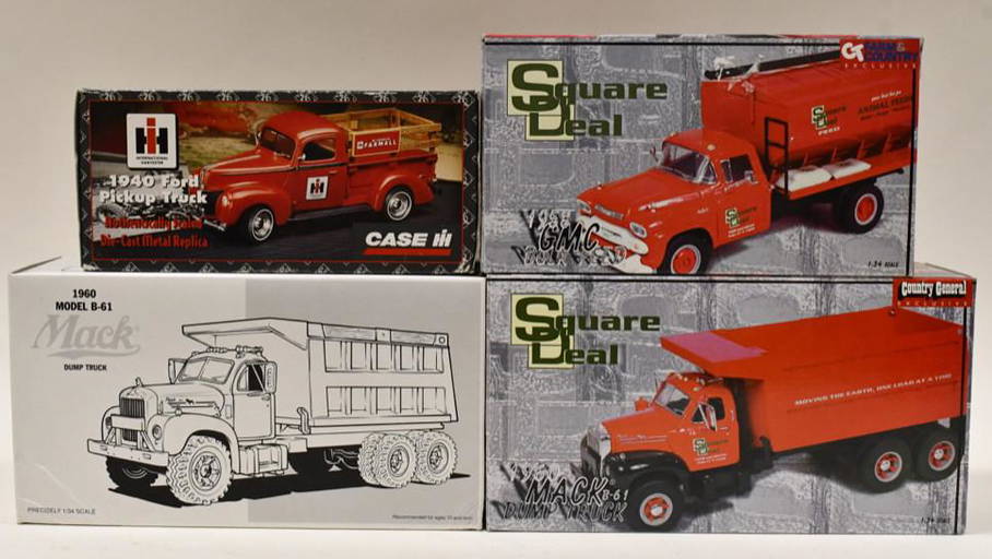 1/34 Mack Dump Truccks, Ford Pickup, GMC Bulk Feed - Oct 15, 2021 ...