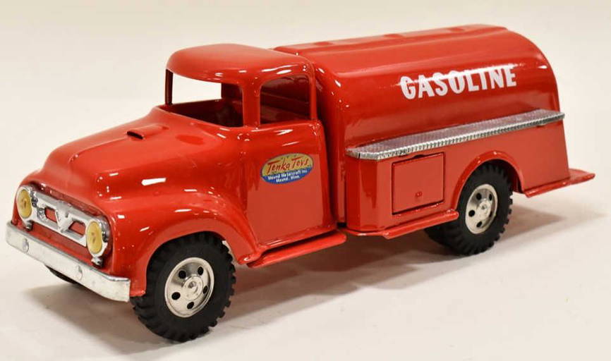 Restored Tonka Gasoline Tanker Truck (#1769) on Oct 16, 2021 | Kraft ...
