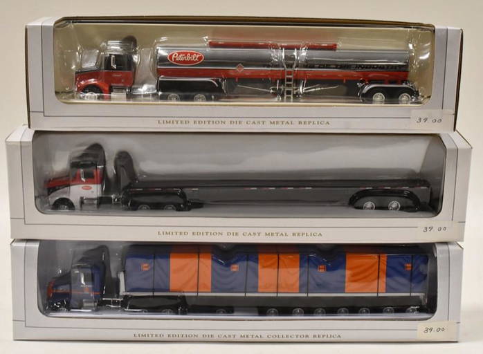 1/64 Speccast Peterbilt 385 W/ Tanker & Flatbed