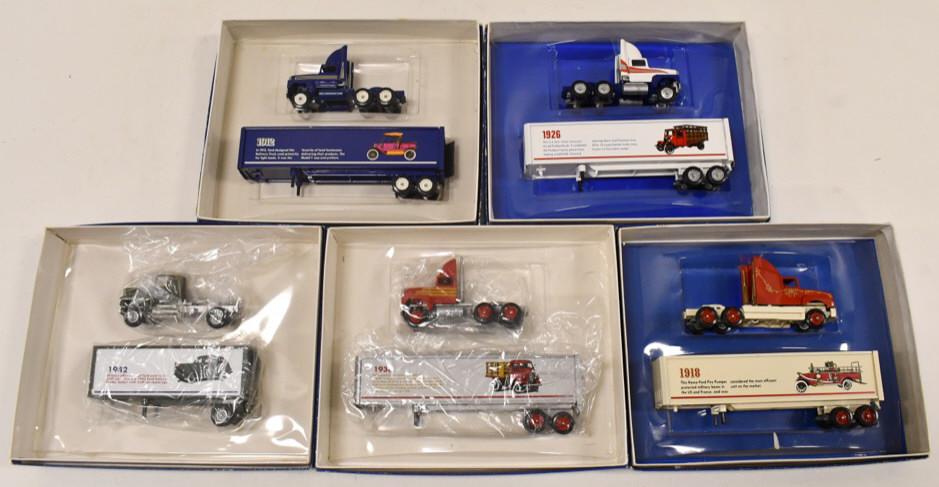 (5) 1/64 Winross Ford Historical Semi Trucks (#2693) on Oct 17, 2021 ...