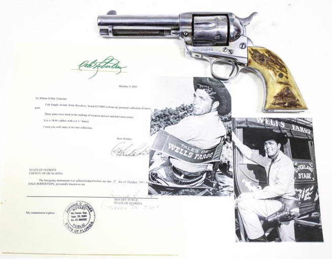 Dale Robertson's Colt Single Action Army Movie Gun