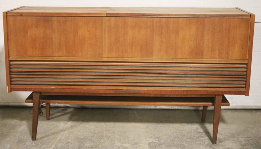 Mid Century Modern Telefunken Tube Console Stereo