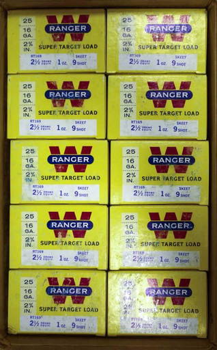 (500) Winchester Ranger 16 Gauge Shotgun Shells