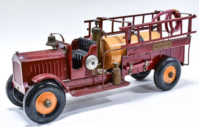 Original Structo Fire Pumper Truck