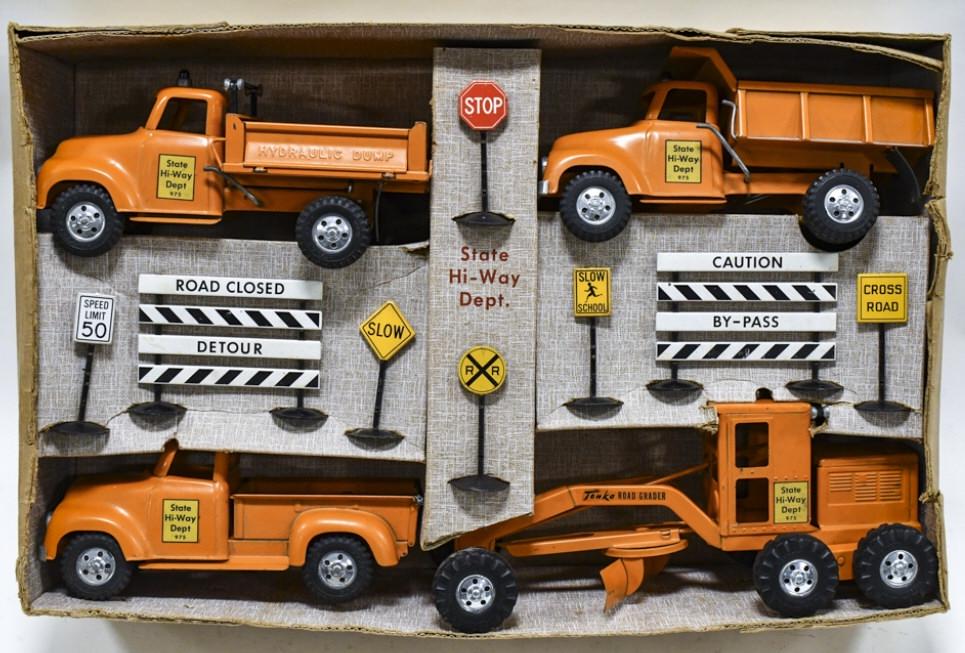 Tonka No. 975 6 State Hi Way Dept Set In Box