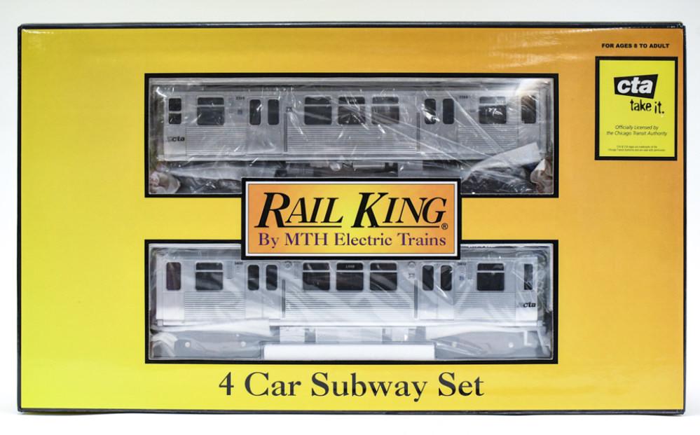 Mth Cta 4 Car Modern Subway Set No. 30 2204 1