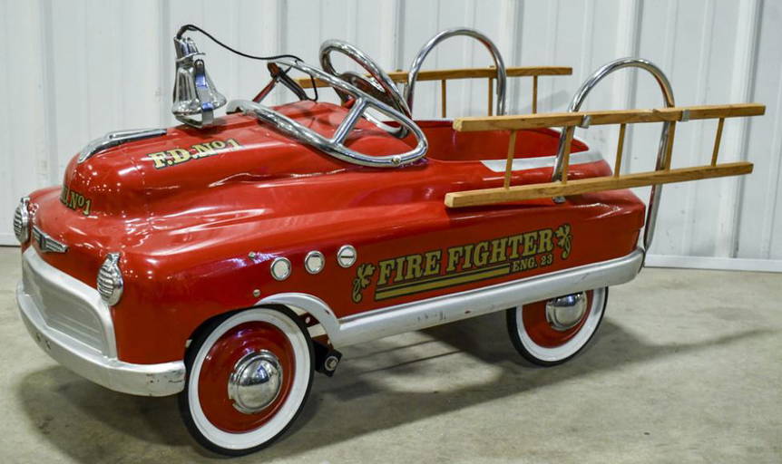 Contemporary Murray Comet Fire Fighter Pedal Car