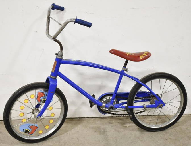 Vintage Amf Junior Roadmaster Pac Man Bicycle