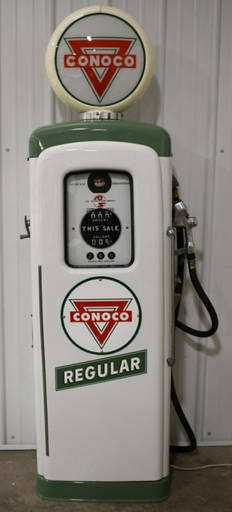 Restored Conoco Wayne Model 80 Gas Pump