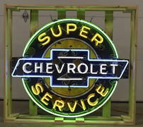 Vintage Chevrolet Neon Sign
