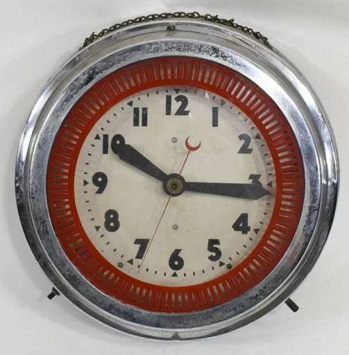 Vintage Neocraft Neon Spinner Illusion Wheel Clock