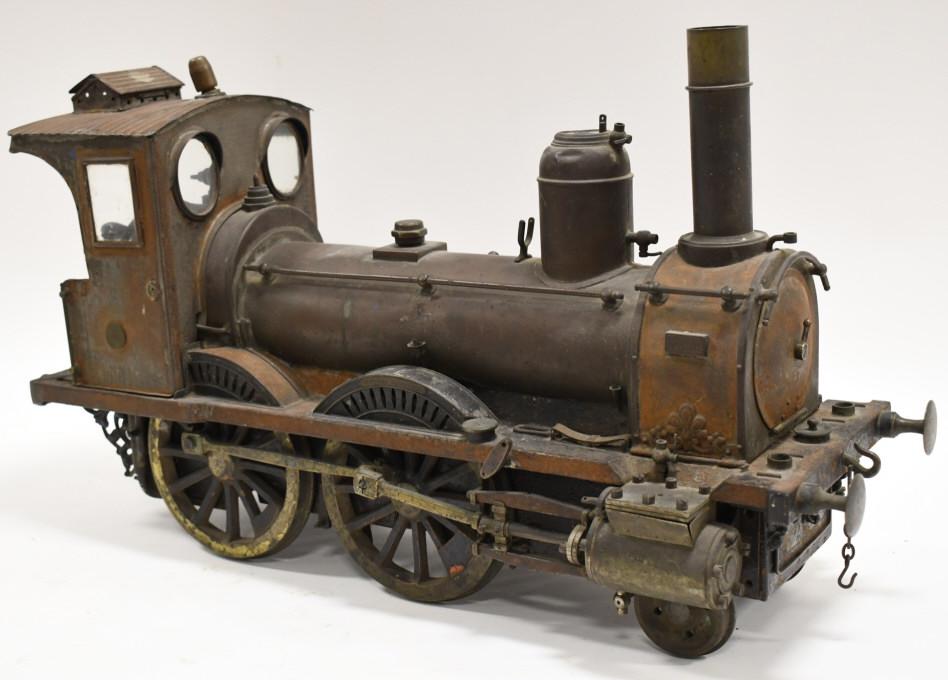 Early 4 1/2" Gauge Live Steam Berlin Locomotive