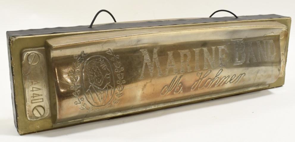 Vintage Honer Giant Harmonica Adv Store Display