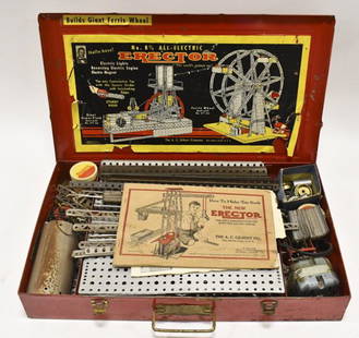 Vintage Gilbert Erector Set