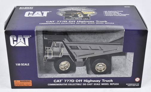 1/50 Norscot Cat Excavator & Cat Highway Truck