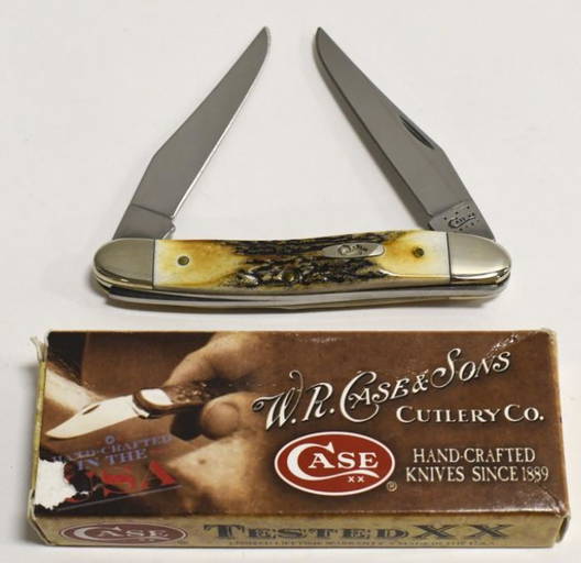 Case XX Stag Muskrat Folding Knife w/ Box (#2029) on Jan 07, 2023 ...